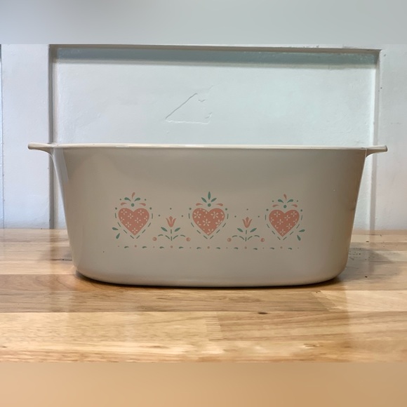Corningware | Kitchen | Vintage Corningware Casserole A5b 5 Liter Pink ...
